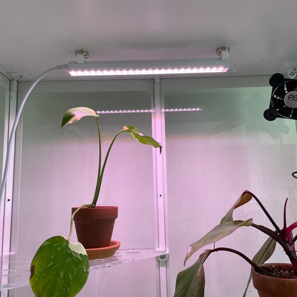 Barrina T5 LED Grow Light Mount Kit (for 1 Light) - Ikea Cabinet ...