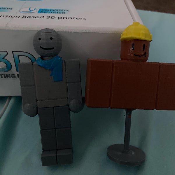 3D Printed + Painted ROBLOX Pressure Model **SEBASTIAN SOLACE** - Etsy