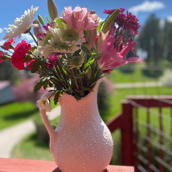 Hand Painted Mexican Talavera Mini Shoe Planter Pot in Brown and White ...