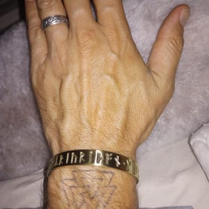 Berkana Bjarkan Beorc Rune Layering Pendant Viking Anglo-saxon Elder ...