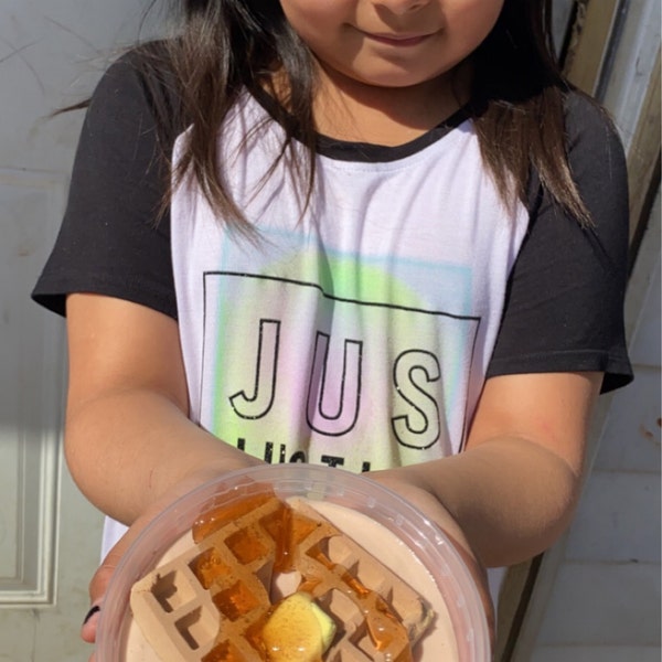 DIY Belgian Waffle Slime - Etsy