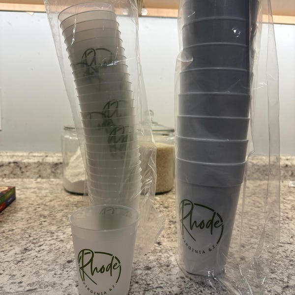 Custom Printed Styrofoam Cups, Foam Cups, Personalized Party Cups ...