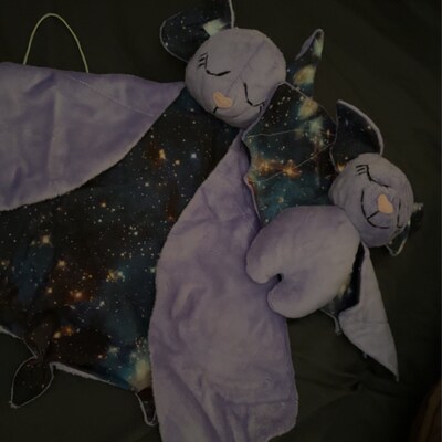 Baby Bat Security Blanket, Bat Comforter, Animal Blanket, Plush for ...