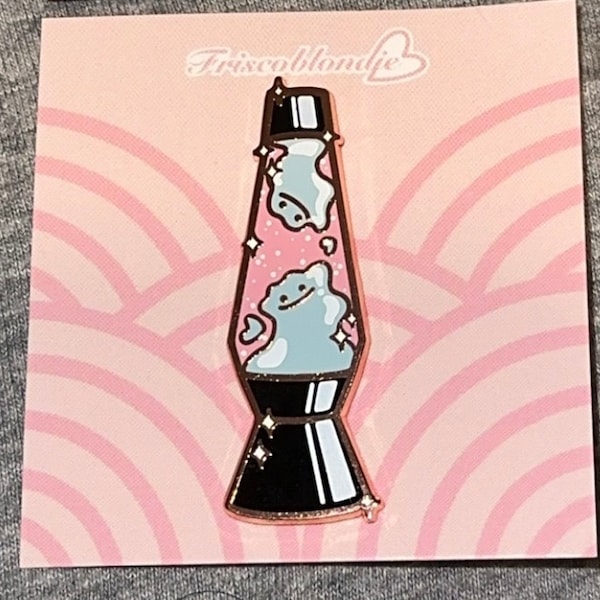 Ditto Lava Lamp Enamel Pin - Etsy