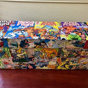 LONG BOX Custom Comic Book Storage Box. Choose as Many of Your - Etsy