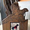Personalized Double Wide Pheasant Tail Mount Plaque, Tail Feather ...