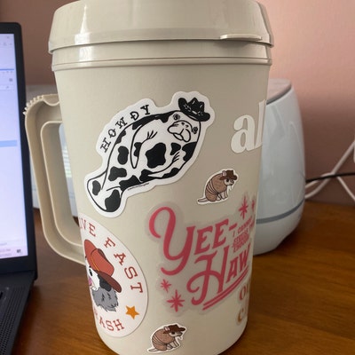 Howdy Partner VII Sticker Vinyl Sticker Sea Cowboy Laptop Sticker Decal ...