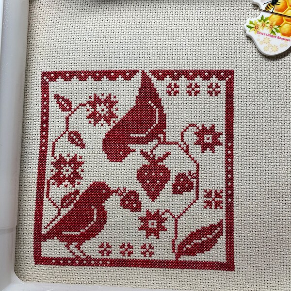 DIGITAL PDF Pattern: Enchanted Quaker Cross Stitch by Luminous Fiber ...