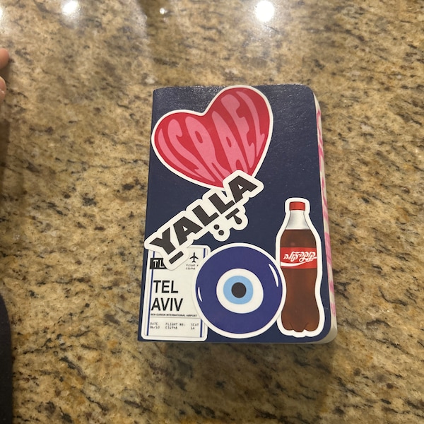 Tel Aviv Street Sign Sticker - Etsy