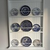 China Cabinet for Wall, Tea Cup and Saucer Display, Coffee Mug Display ...