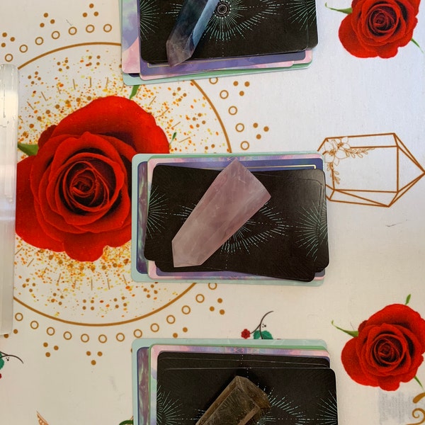 Hamsa, 20 X 20 , Evil Eye, Hand of Fatima, Blue Tarot, Oracle ...