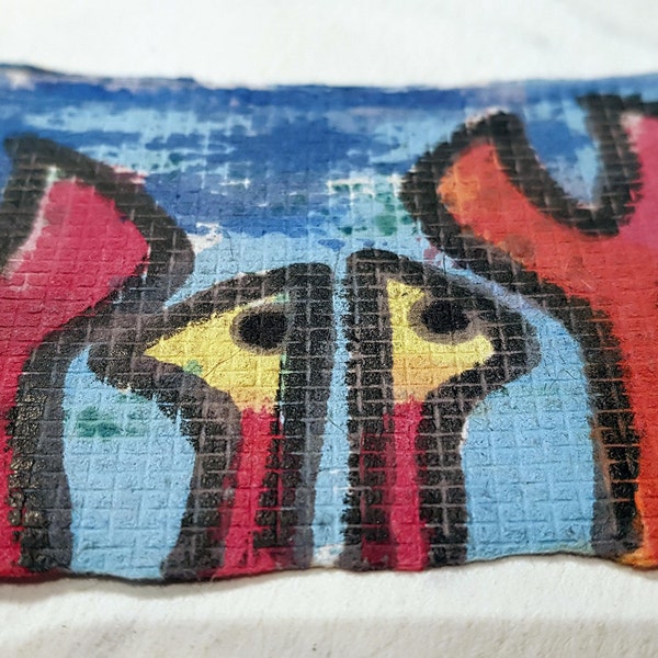 120 Handmade 2x3 Cards. Neutral Blank Recycled Paper. Box of 120 ...