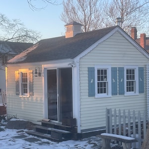 Exterior Shutter With Mid Century Modern MCM Starburst Cutout ...