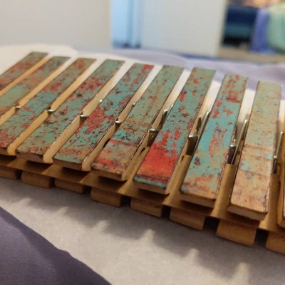 Black & Cream Music Note Themed Decoupage Clothespins Set of - Etsy