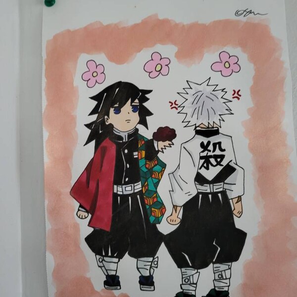 Giyu Eating Soba From Demon Slayer - Etsy