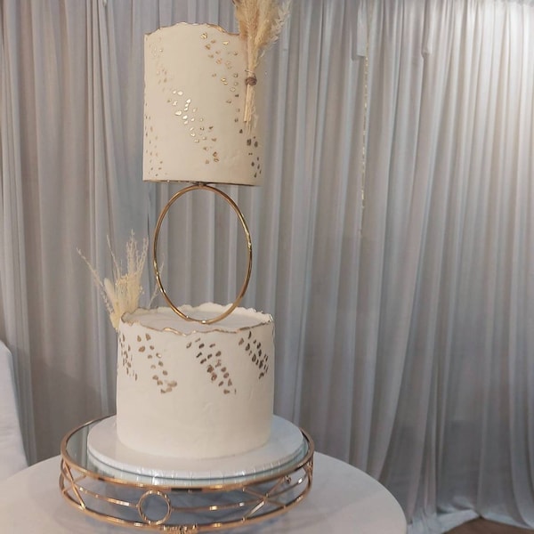 PROPSECURE HOOP Tier Cake Separator - Circular Ring Cake Spacer - Etsy