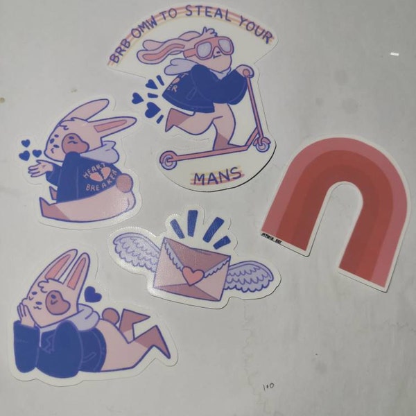 Georgie the Wizard Fox Spooky Season Stickers Vinyl Weatherproof ...