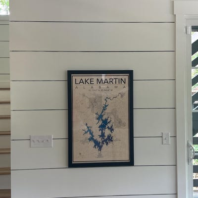 Wall Art Map of Murrells Inlet, South Carolina - Etsy