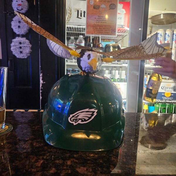 Philadelphia Eagles Flapping Hard Hat - Etsy