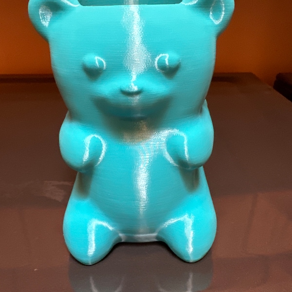 Gummy Bear Planter Pot / Pen Pencil Holder, Teddy Bear Desk Pot, Office ...
