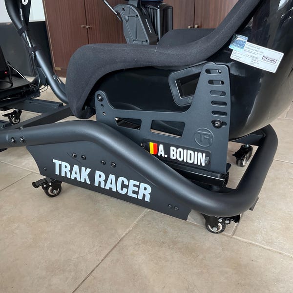 Custom Sim Racing Sign Name Tag and Flag for Driving Rigs Simulators ...