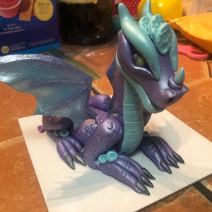 Fondant Dragon Cake Topper - Etsy