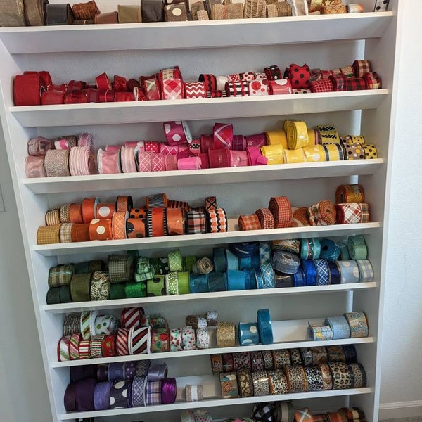 Ribbon Rack Pattern, Ribbon Shelf Pattern, Ribbon Holder Pattern ...