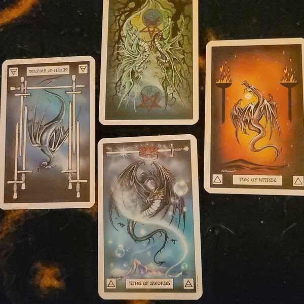 The Relative Tarot by Carrie Paris, 80 Card Tarot Deck With Little ...