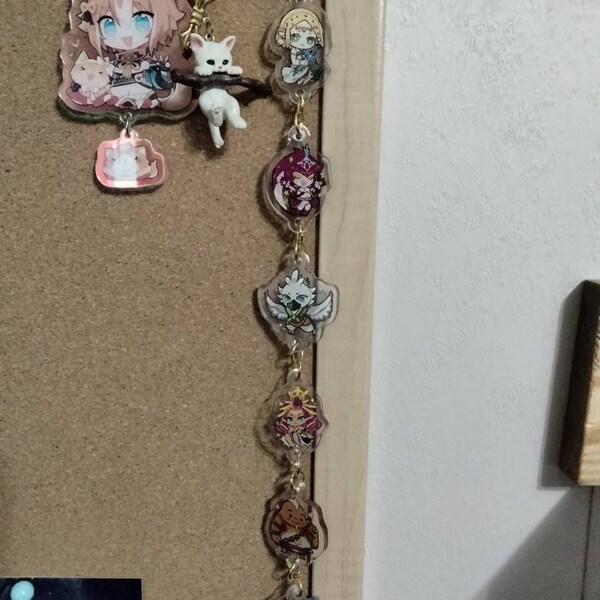 LOZ Legend of Zelda "link Up& Link Down"charm Chain - Etsy