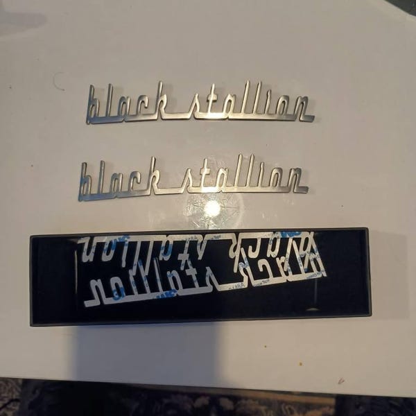 Personalized 3D Car Emblems, Heavy-duty Metal Letters With Strong ...