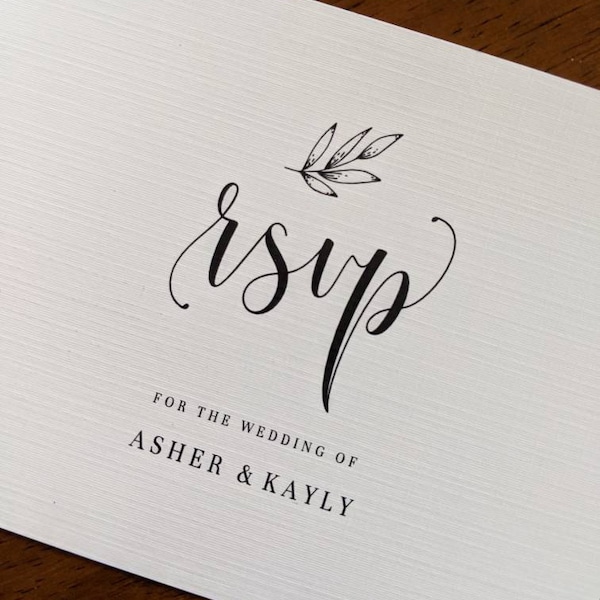 Printable Wedding RSVP Card Template, RSVP Invitation Insert, RSVP ...