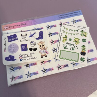 Custom Contact Cards on Premium Matte Sticker Paper - Etsy