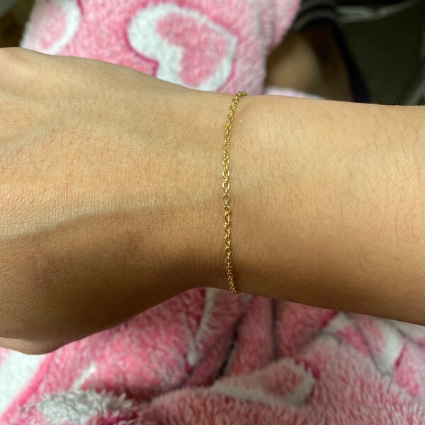 Silver Chain Bracelet | Silver Plated or Sterling Silver Bracelet ...