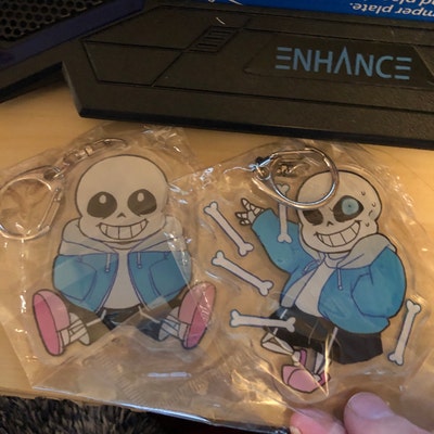 UNDERTALE Charm Keychains Sans Papyrus Metaton Toriel - Etsy