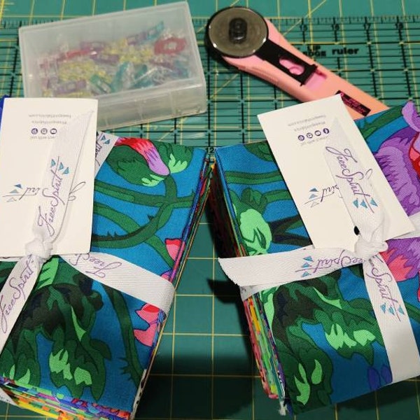 Abandoned Kit With Nantucket Pattern 10 Fat Quarters by Tim Holtz for ...