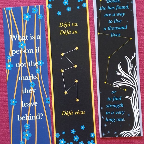 Shatter Me / Unravel Me / Ignite Me Bookmark - Etsy