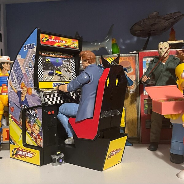 Mini Arcades 1/12 Scale (fighting) - Etsy