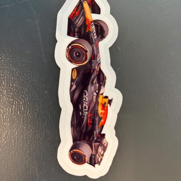 Ferrari F1 Car Sticker - Etsy