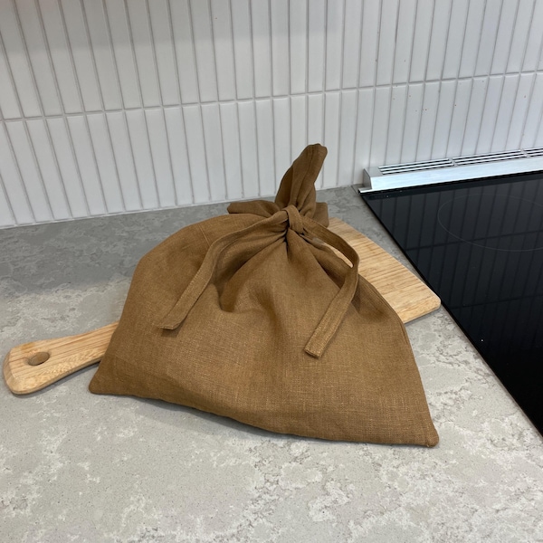 Linen Bread Bags | Reusable Bread Storage Bag - Etsy