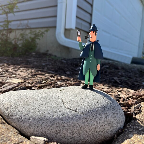 Sherlock - Collectable London Art Toy I Sherlock Holmes Souvenir ...