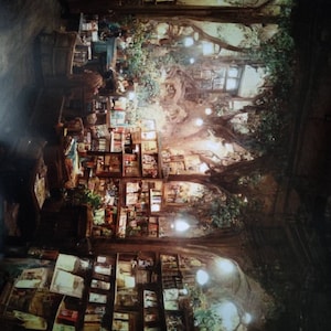 Magical School Through a Magical Train Premium Matte Paper Poster Wall ...