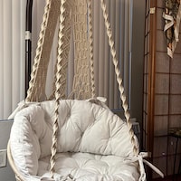 PATTERN Macrame Swing DIY Instant LINK Step-by-step Instructions ,learn Custom Design Patterns ...