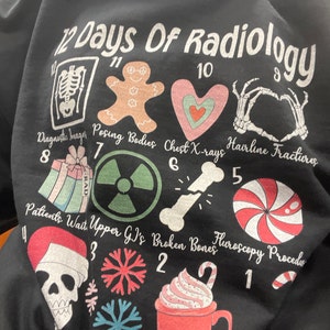Radiology Skeleton Sweatshirt RAD Tech Gifts Radiologist - Etsy