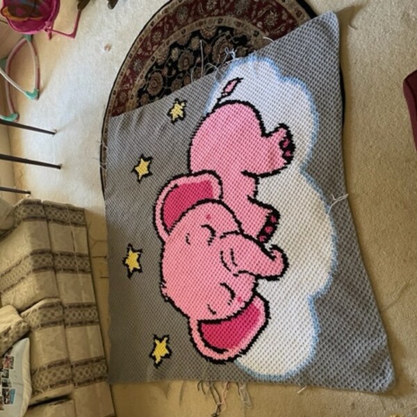 Baby Graphgan Pattern - Corner to Corner - C2C - SC - Baby Elephant ...