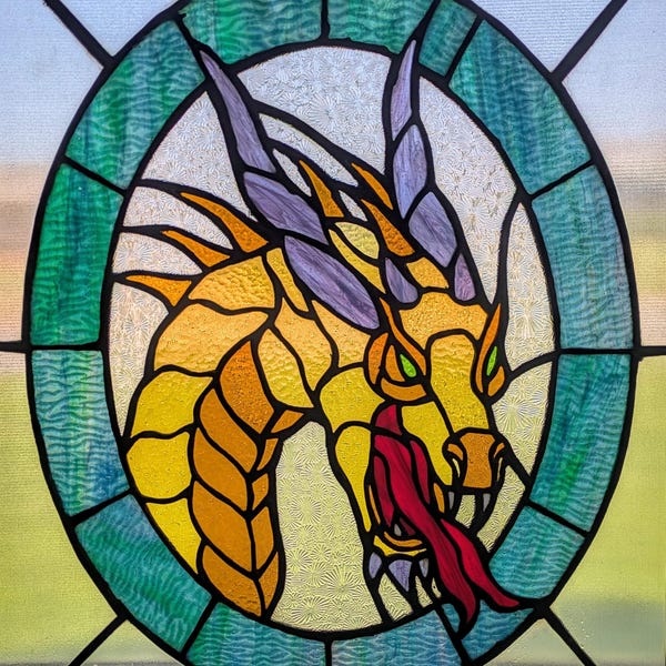 Bull Elk Stained Glass Pattern: Goldfox Artistry Clear Background (PDF ...