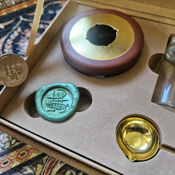 Coat of Arms Wax Seal Stamp, Family Crest Wax Seal Stamp Kit, Wedding ...