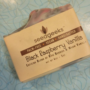Black Raspberry Vanilla Soap Vegan Soap Homemade Soap - Etsy