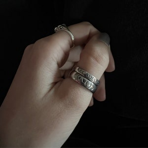 Willow Urn Signet Ring in Sterling Silver or Gold | Etsy