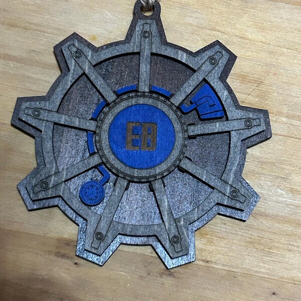Custom FALLOUT Inspired Vault Door Ornaments - Etsy