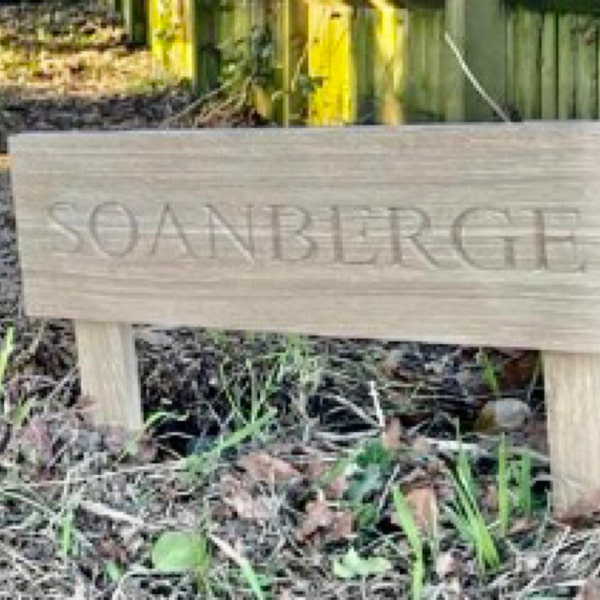 Custom Oak House Signs - Etsy UK